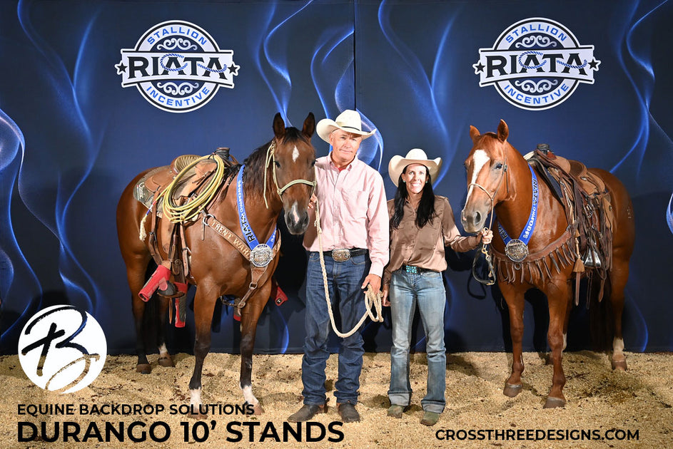 Signature Show Stall Backdrop Package Durango Series – Cross Three